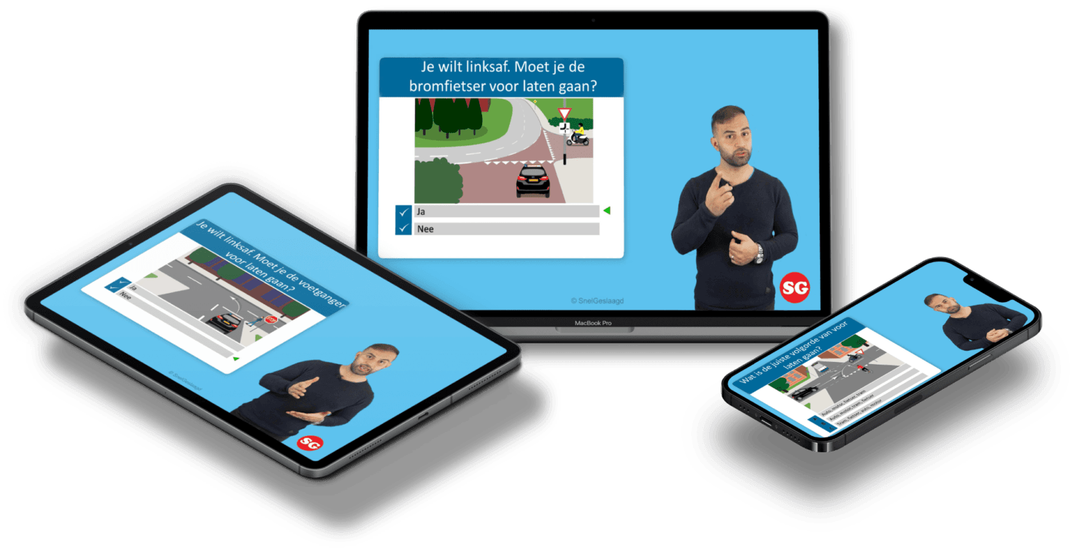 Online auto theorie videocursus - SnelGeslaagd.com